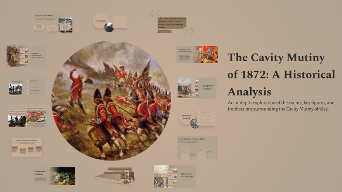 The Cavity Mutiny of 1872: A Historical Analysis by Armando Eequibel,Jr ...