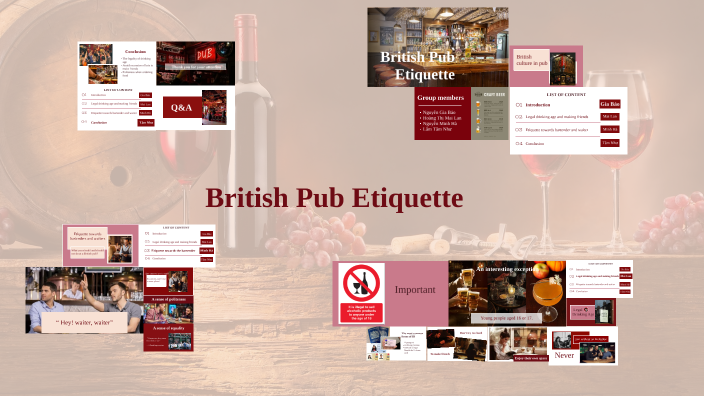 British pub etiquette by Lam Tam Nhu on Prezi