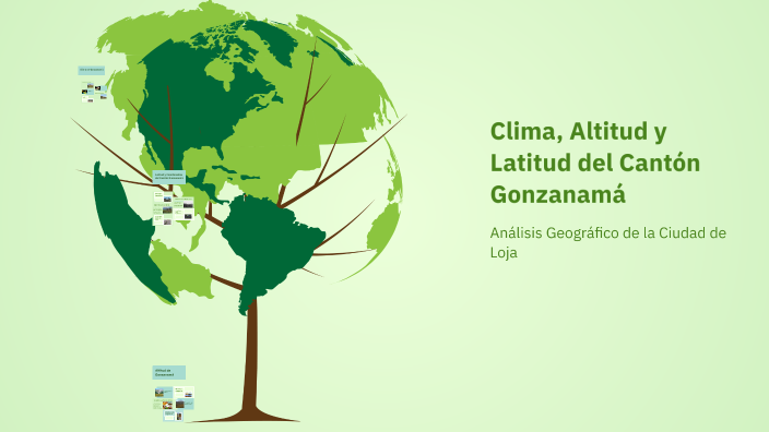 Clima, Altitud y Latitud del Cantón Gonzanamá by Naim Isaias Godoy Maza ...