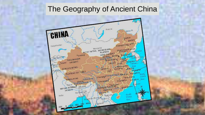 The Geography of Ancient China by
