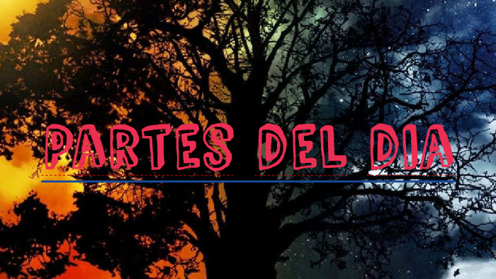 Las partes del dia by Yenifer Gerena on Prezi