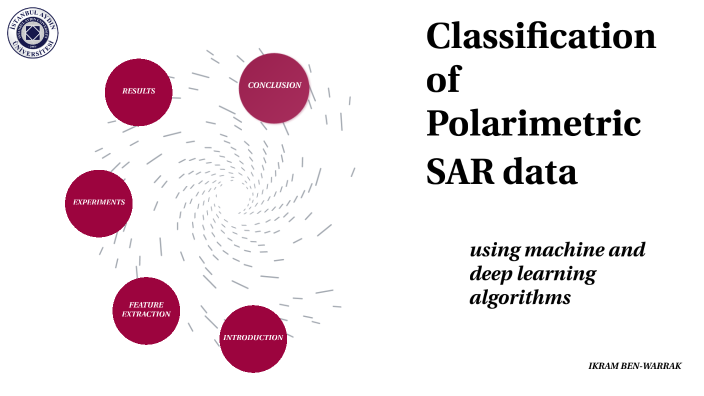 Classification of Polarimetric SAR data using machine and deep learning algorithms by ik ben on ...
