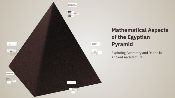 Mathematical Aspects of the Egyptian Pyramid by Lim Yuriya on Prezi