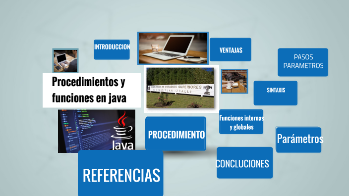 Procedimientos y funciones en java by EDUARDO VENRTUA on Prezi