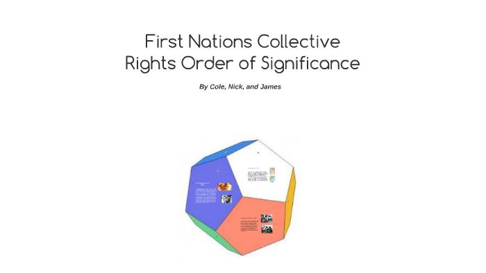 First Nations Collective Rights Significance by Cole Thompson
