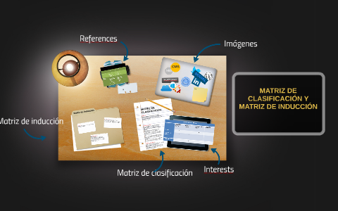 MATRIZ DE CLASIFICACIÓN Y MATRIZ DE INDUCCIÓN by Rosario Gozález Lira ...