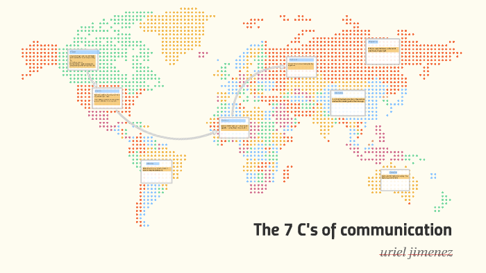 The 7 C's of communication by uriel jimenez on Prezi