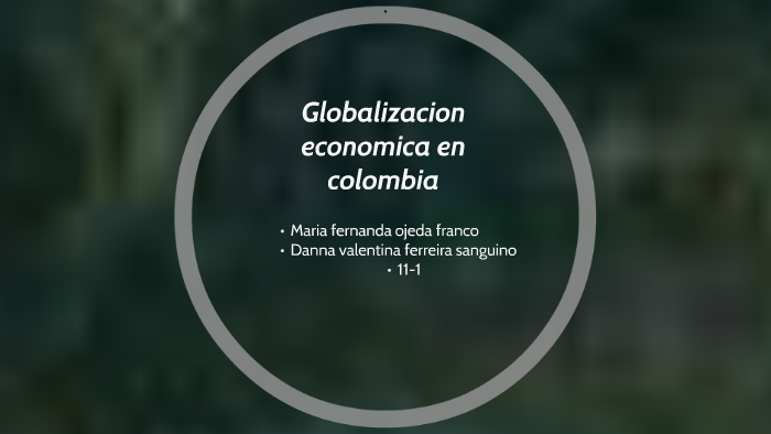 Globalizacion economica en colombia by lizeth katerinne rojas muñoz on ...