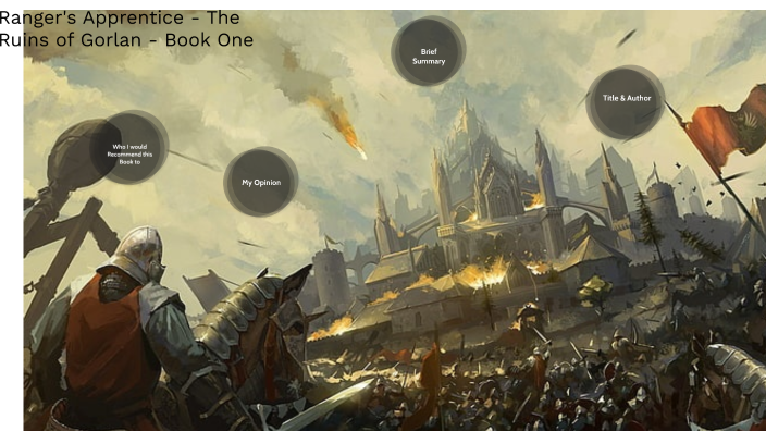 Ranger's Apprentice - The Ruins of Gorlan by Salim Atahodja on Prezi