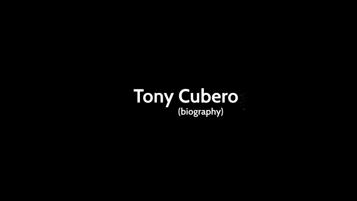 Biography by Anthony Cubero Zamora on Prezi