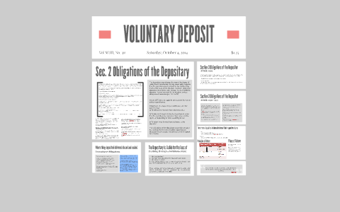 VOLUNTARY DEPOSIT by Stella Bermundo on Prezi