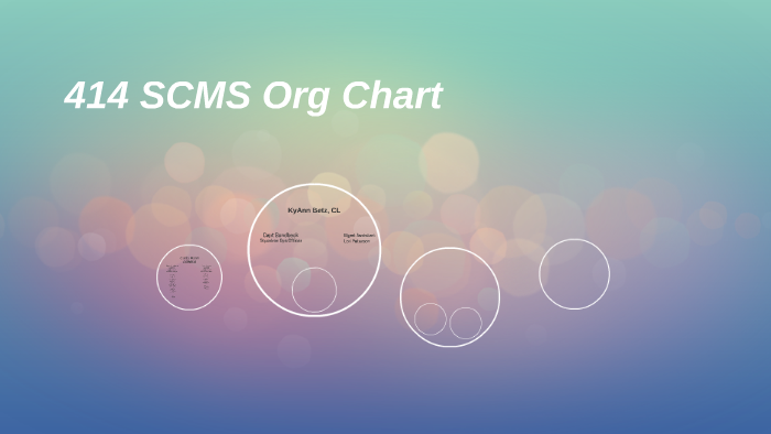 414 SCMS Org Chart by Lori Peterson on Prezi