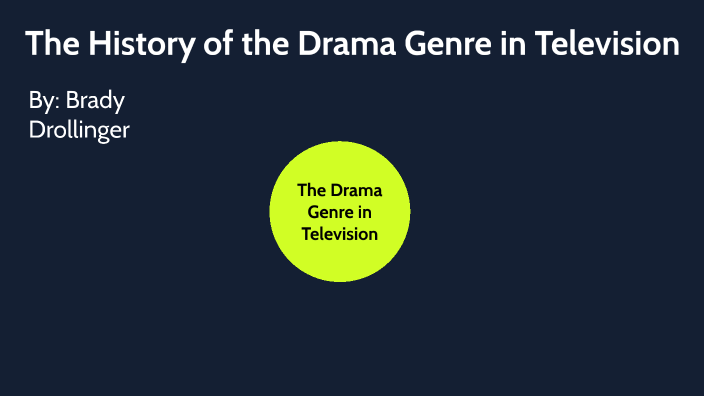 The History of the Drama Genre in Television by BRADYXX200 on Prezi