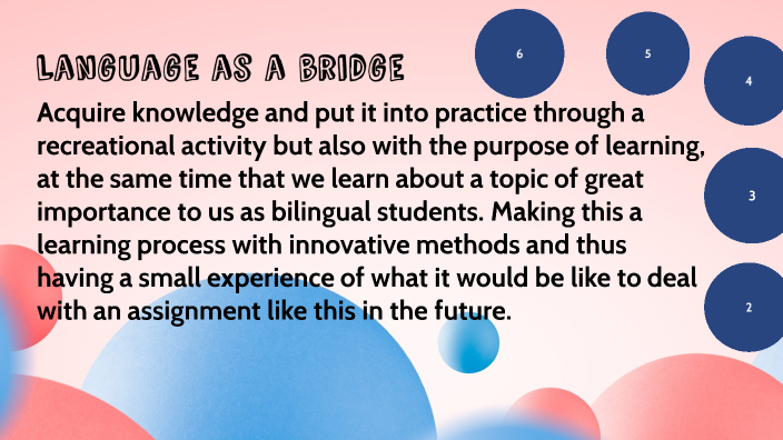 "Language as a Bridge" by Valentina Macias on Prezi