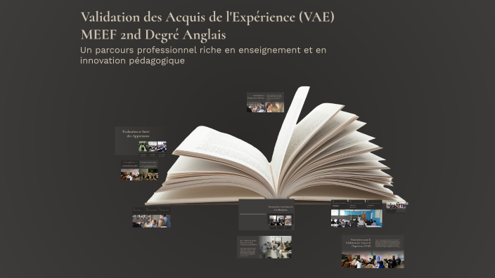 Validation des Acquis de l'Expérience (VAE) MEEF 2nd Degré Anglais by ...