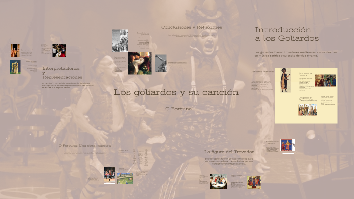 Los Goliardos y su Canción by José Porcel Monsalve on Prezi