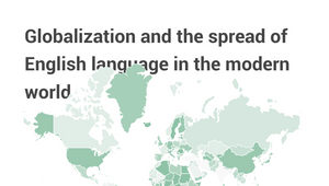 Globalization and the spread of English language in the modern world by ...