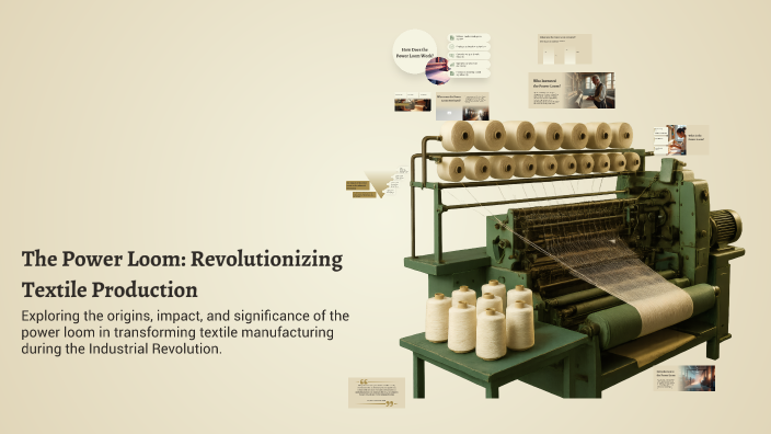The Power Loom: Revolutionizing Textile Production by Mela Oaks on Prezi