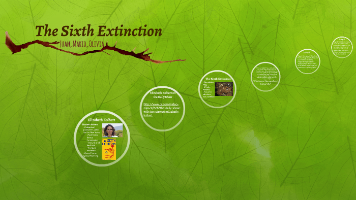 The Sixth Extinction by olivia izzlee on Prezi