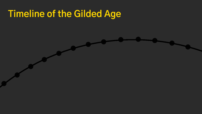 Gilded Age Timeline by Lucy Frankland on Prezi
