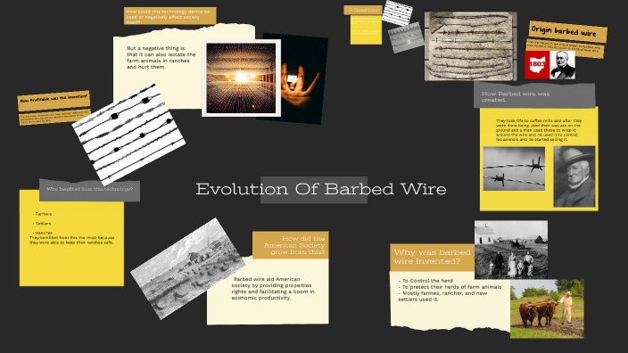 Evolution Of Barbed Wire by Nikayah Ruiz Rayas on Prezi