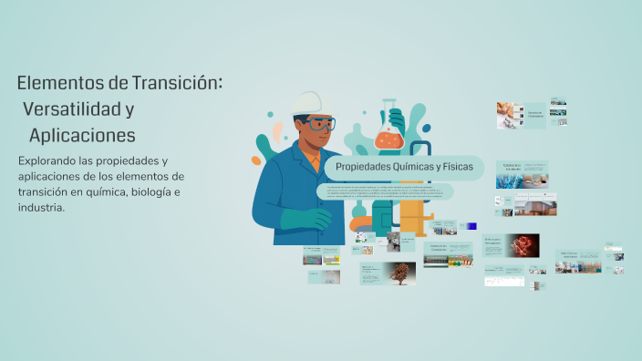 Elementos de Transición: Versatilidad y Aplicaciones by JOHANN FRANZ ...