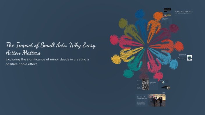 The Impact of Small Acts: Why Every Action Matters by THE THRAGG on Prezi