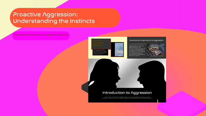 Proactive Aggression: Understanding the Instincts by Vanessa Kabbouchy ...