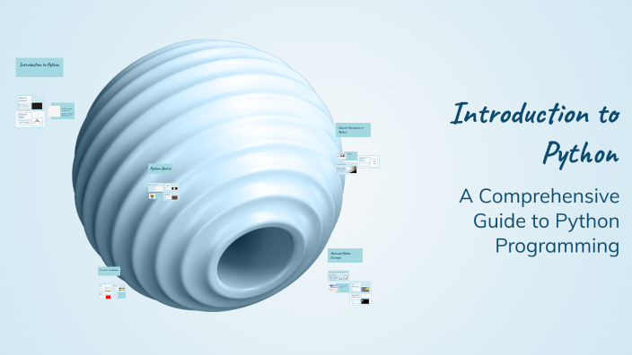 Introduction to Python by umaima khan on Prezi