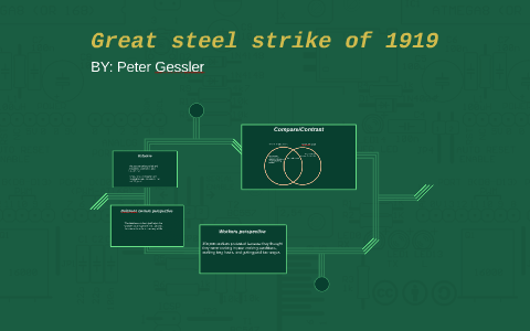 Great steel strike of 1919 by Peter Gessler on Prezi