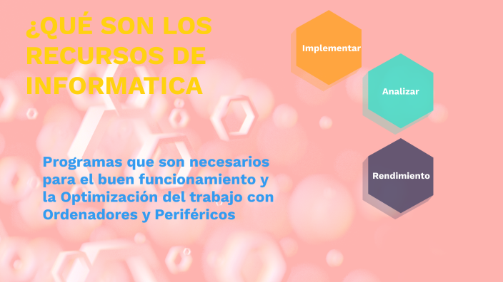 ¿QUE SON LOS RECURSOS INFORMÁTICOS? by Rocio Liz Cruz Aracayo on Prezi