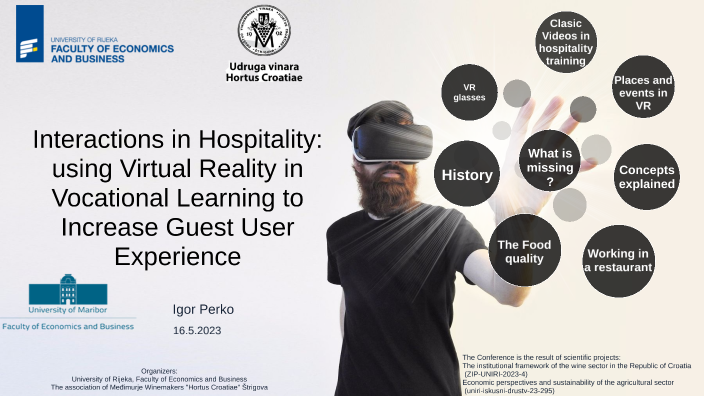 Interactions in Hospitality: using Virtual Reality in Vocational ...