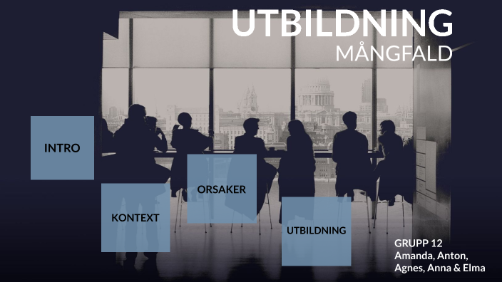 Utbildningsinsats - Mångfald by Amanda Sabel on Prezi