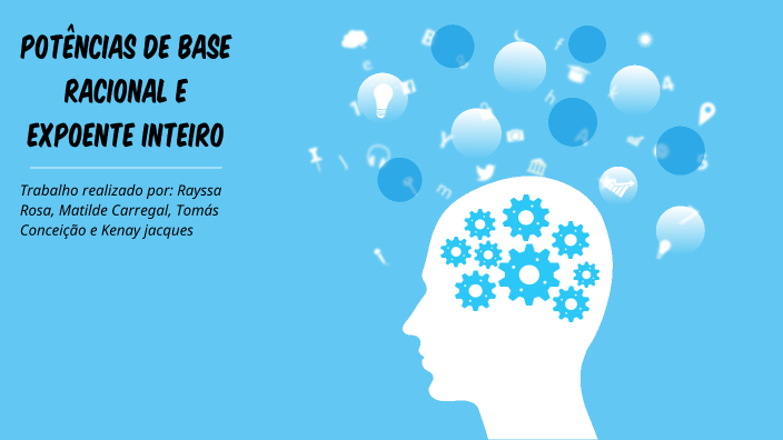 Potências de base racional e expoente inteiro by Rayssa Rosa on Prezi