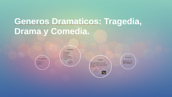 Generos Dramaticos: Tragedia, Drama y Comedia. by monserrat corral on Prezi