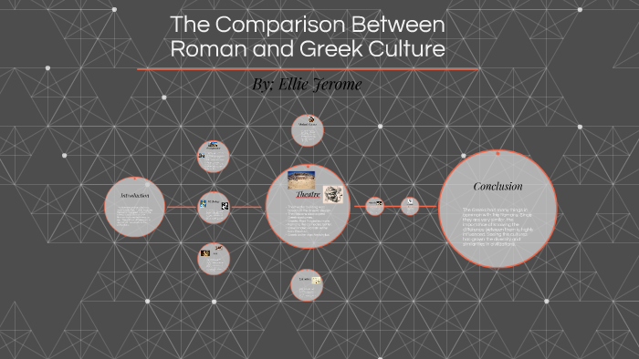 The Comparison Between Roman and Greek Culture by ellie jerome on Prezi