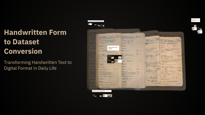 Handwritten Form to Dataset Conversion by Naveed Fateh on Prezi