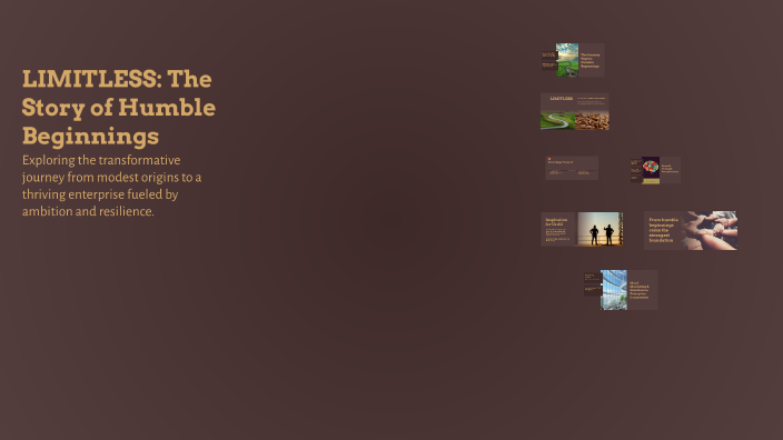 LIMITLESS: The Story of Humble Beginnings by Joy Gutz on Prezi