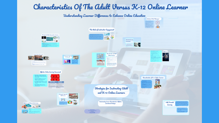 Characteristics Of The Adult Versus K-12 Online Learner by Sharon ...