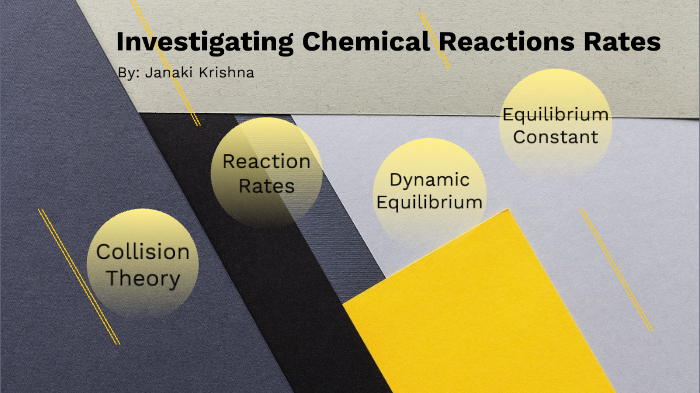 Chemical Reaction Rates - Infographic by JANAKI KRISHNA on Prezi