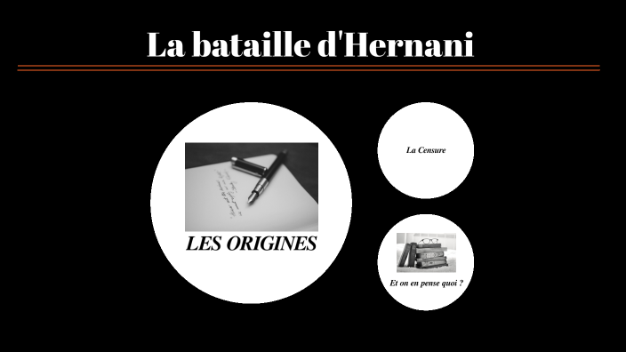 La Bataille d'Hernani by Elisa Vergnol on Prezi