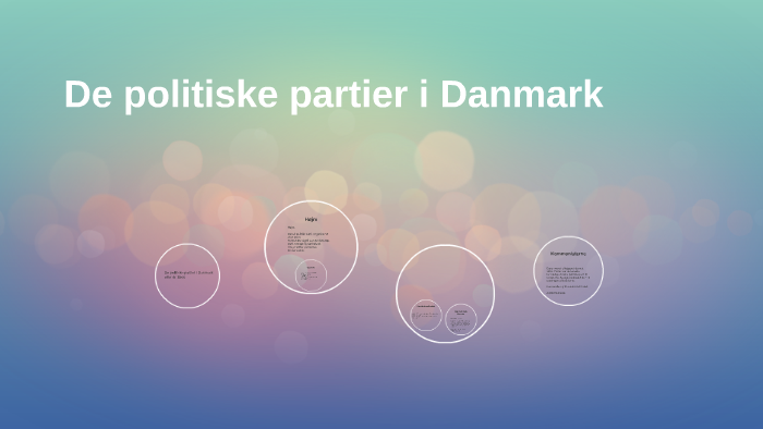 De politiske partier i Danmark by Mikkel Khaki-Fristed on Prezi