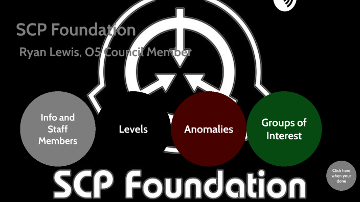 SCP Foundation by Ryan Lewis on Prezi