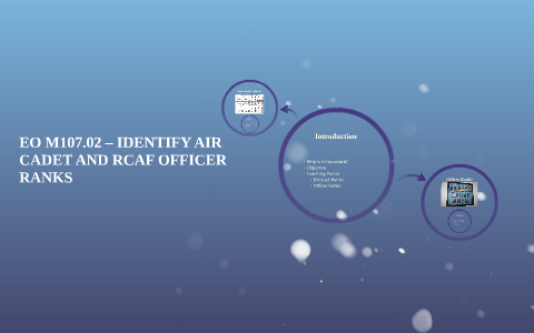 EO M107.02 – IDENTIFY AIR CADET AND RCAF OFFICER RANKS by Dan Dizon on ...