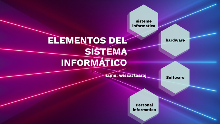 ELEMENTOS DEL SISTEMA INFORMÁTICO by Wissal Laaraj on Prezi