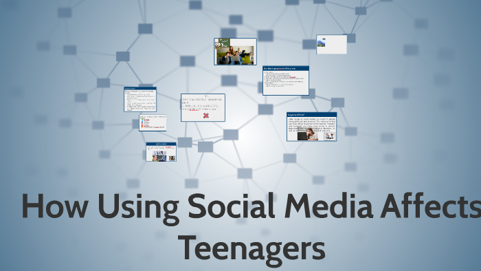 How Using Social Media Affects Teenagers by hana mustafi