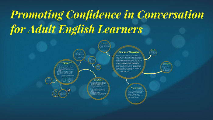 Promoting Confidence in Fluency for Adult English Learners by michael ...