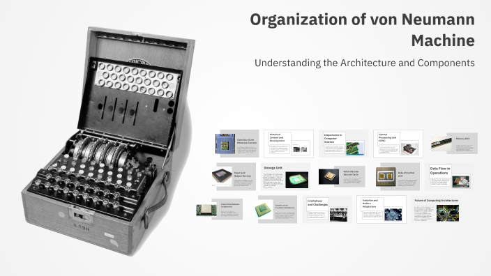 Organization of von Neumann machine, by Dr.K Arun Kumar on Prezi
