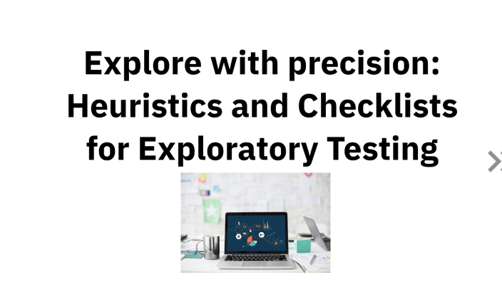 Explore with precision: Heuristics and Checklists for Exploratory ...