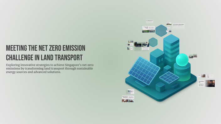 Meeting the Net Zero Emission Challenge in Land Transport by Baskar ...
